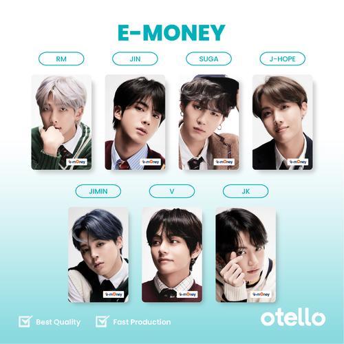 Jual Kartu E-Money BTS Photo Card | Kartu eMoney BTS eToll eMoney BTS ...