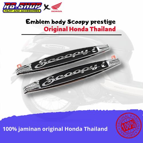 Jual emblem body Scoopy i prestige all series original Honda Thailand ...