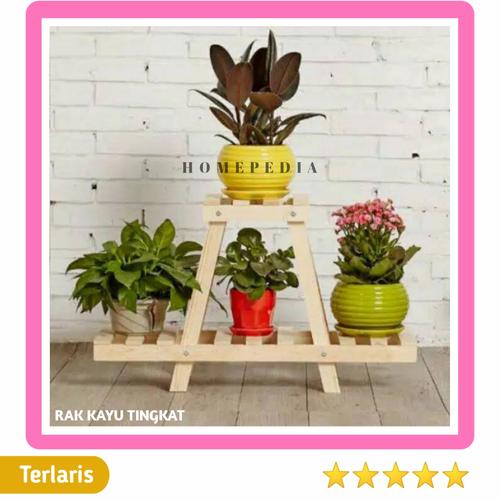 Jual Rak Pot Tanaman Kayu Minimalis Serbaguna - Jakarta Barat - Home ...