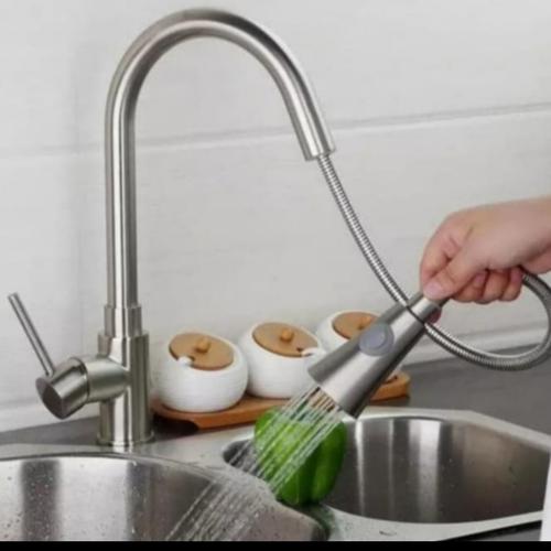 Jual KRAN SINK TARIK STAINLES 304/ KERAN DAPUR PANTRY PULL OUT MODEL ...