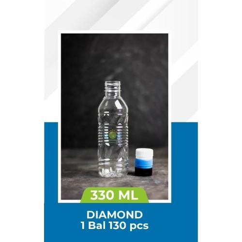 Jual Botol Plastik Diamond 330ml Bening Botol Jus Minuman PER BAL 130 ...