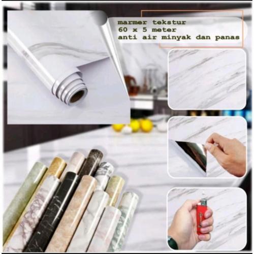 Jual STICKER MEJA STICKER ALMARI STICKER DAPUR WALL STICKER GRANIT ...