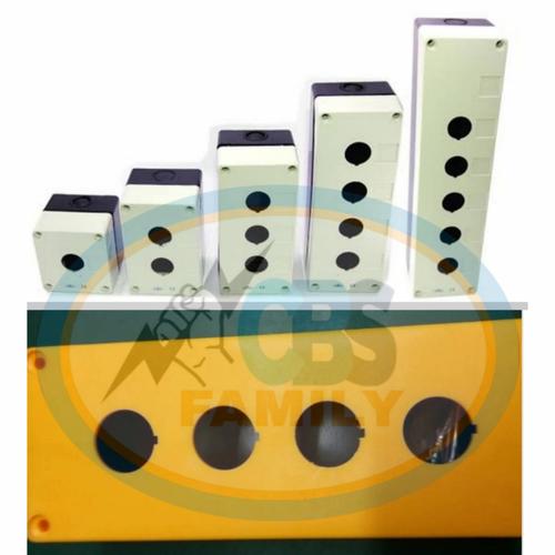 Jual Shemsco Control Box 22mm 3Lubang / Box Push Button 22mm 3Hole BX3 ...