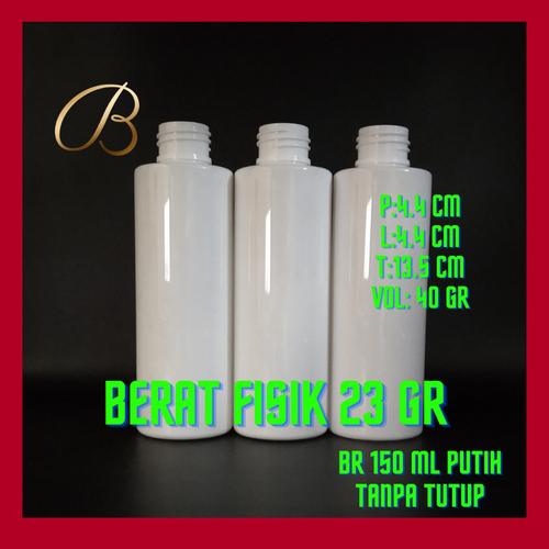 Jual BOTOL 150 ML RF PUTIH TANPA TUTUP - Jakarta Barat - Brains ...