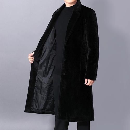 Jual jaket pria panjang bludru jaket musim dingin terbaru long coat - S ...