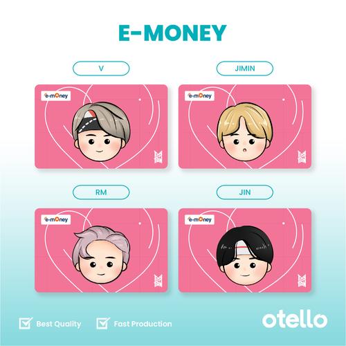 Jual Kartu E-Money BTS Persona | Kartu eMoney BTS eToll Mandiri eMoney ...