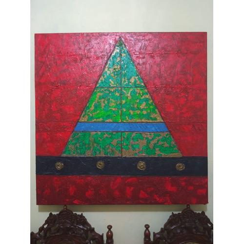 Jual Lukisan karya umi dachlan 100x100cm - Jakarta Selatan - Khans ...