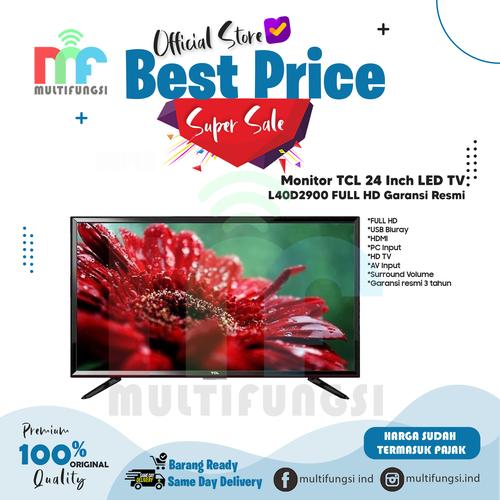 Promo Monitor TCL 24 Inch LED TV L40D2900 FULL HD Garansi Resmi Cicil 0 ...