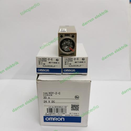 Jual timer omron H3Y-2-C, 24vdc 30sec - Jakarta Barat - darren elektrik | Tokopedia