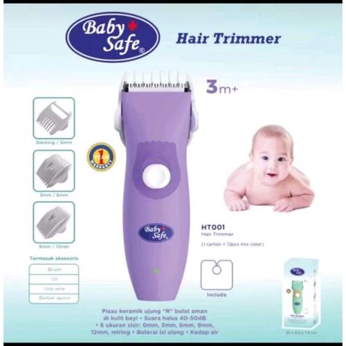Jual Baby Safe Hair Clipper Cukuran Rambut Bayi Anak Hair Trimmer HT001 ...