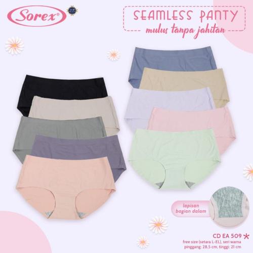 Jual SOREX Cd Wanita Seamless Pori Pori EA 511 Seamless Panty - Random ...