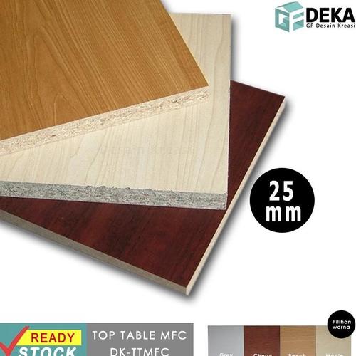 Jual Top Table Meja Kerja Daun Meja Particle Board Mfc Melamin 25Mm ...