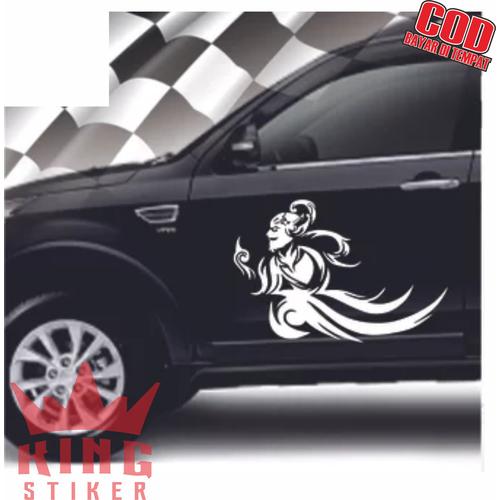 Jual Stiker Mobil Variasi Wayang Po Haryanto Kanan Kiri Cutting Sticker ...