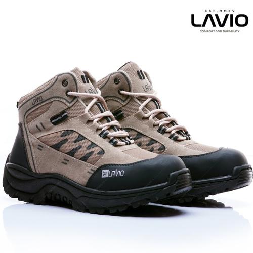 Jual Sepatu Safety Boots Pria RidingTouring Gunung Hiking Keren Lavio ...