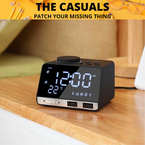 Jual jam digital / jam dinding digital / jam digital meja baterai usb ...