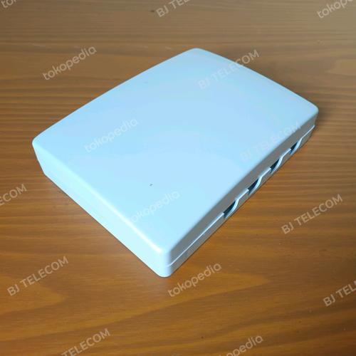 Jual roset 4 core lengkap adapter SC / roset FTTH SC 4 core plus ...