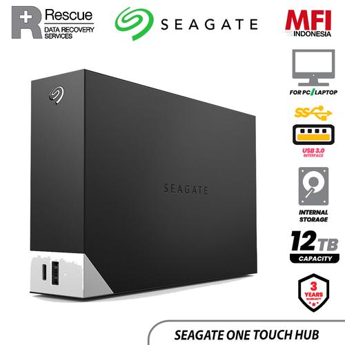 Promo Seagate One Touch Desktop Hub 12TB / Eksternal HDD 3.0 / 3 Thn ...