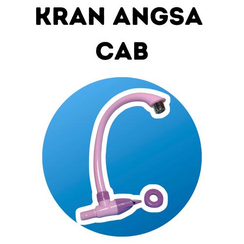 Jual CAB Kran Angsa Wastafel Plastik PVC/ Keran Air Bak Dapur/ Cuci ...