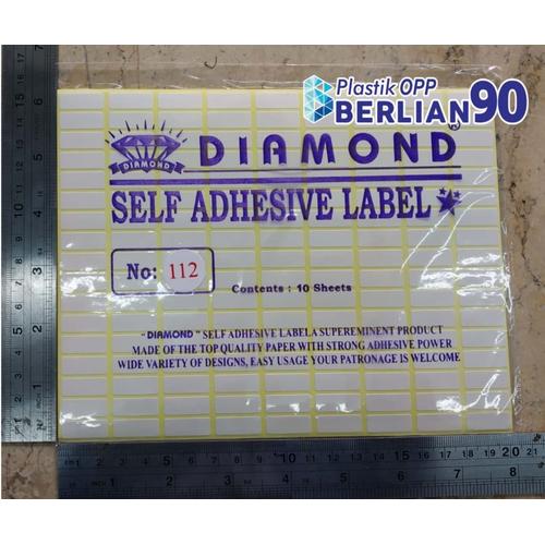 Jual Label 112 Label Stiker Nama 112 - Kota Bandung ...