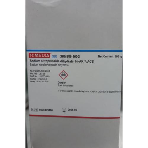 Jual Sodium nitroprusside dihydrate 100g - 500g Himedia - 500g - Kota ...