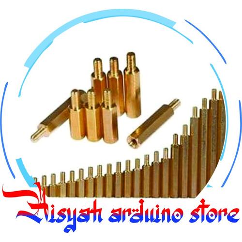 Jual Spacer besi 0,5 Cm 0,5cm 5mm 5 mm Kuningan Male Female - Kota ...