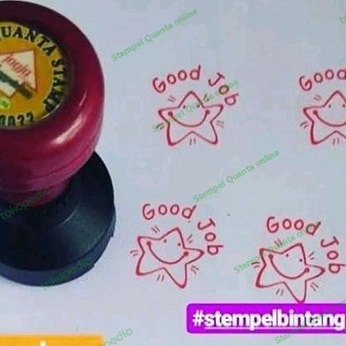 Jual Stempel Bintang Good jobjo - 3,5 cm - Kab. Sleman - Stempel Quanta ...