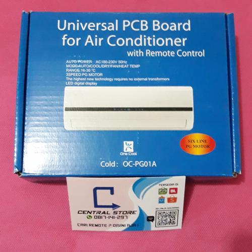 Jual PCB AC Universal / Modul AC Universal / Remote AC One Cool ...