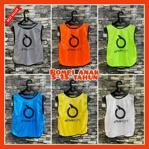 Jual Rompi Bola/Rompi Futsal /Rompi Junior/Rompi Anak anak/Rompi Remaja ...