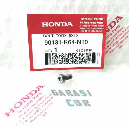 Jual 90131K64N10- Baut Bolt Torx 5×10 CBR 150R CBR 250RR PCX Hybrid ...