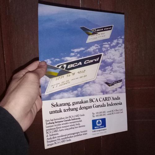 Jual Iklan Jadul BCA Card - Kota Bandung - Kawan DuniaMayaShop | Tokopedia