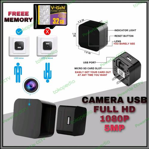 Jual IP KAMERA SPY USB FULL HD 1080P/CAMERA SPY CAM USB FULL HD ...