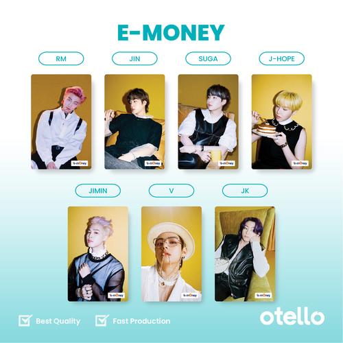 Jual Kartu E-Money Butter BTS Photocard | eMoney Mandiri Bangtan Army ...