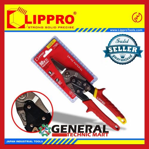 Jual Gunting Baja Ringan Seng LIPPRO JAPAN 10inch Aviation snip Lippro ...