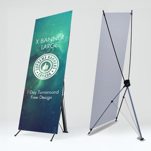 Jual X BANNER ALBATROS BERUKURAN 160x60cm (SUDAH TERMASUK RANGKA ...