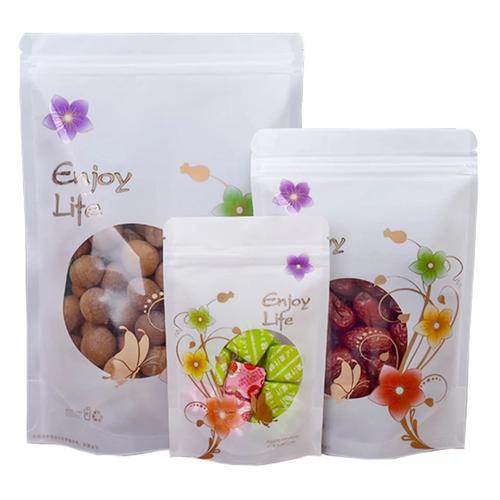 Jual Plastik Ziplock Bag Cookies Permen / Kemasan Standing Pouch Kue ...