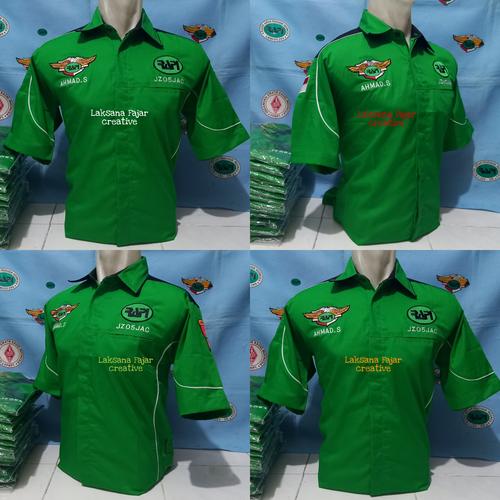 Jual baju RAPI hijau model yt lengkap dengan tulisan belakang custom ...