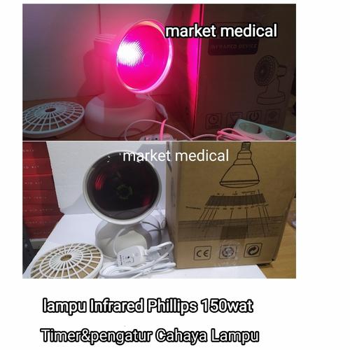 Jual Lampu Infrared Terapi Phillips 150wat / Ada Timer dan pengatur ...