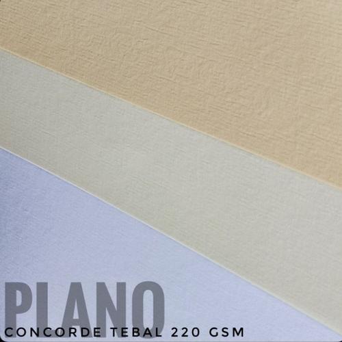 Jual 1 RIM KERTAS CONCORDE TEBAL 220 GR UKURAN PLANO / 79 CM X 109 CM ...