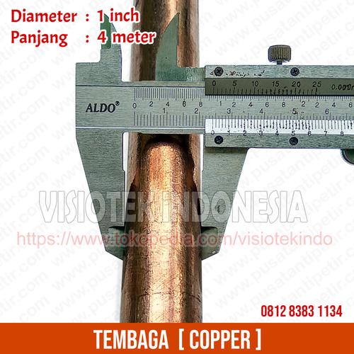 Jual Copper Rod 1 Inch / Grounding Rod Tembaga Asli - Kota Bekasi ...