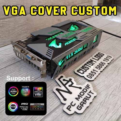 Jual VGA COVER CUSTOM GIGABYTE RTX 3060 TI LED RGB - TANPA LED - Kab ...