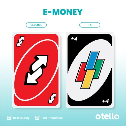 Jual Kartu E-Money Uno | eMoney Card eToll Mandiri Lucu Games Unik ...