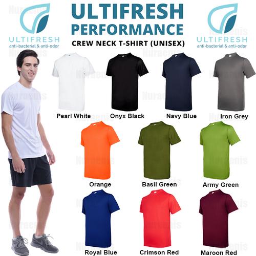Jual Kaos Olahraga Polos Ultifresh - Performance CrewNeck T-Shirt ...