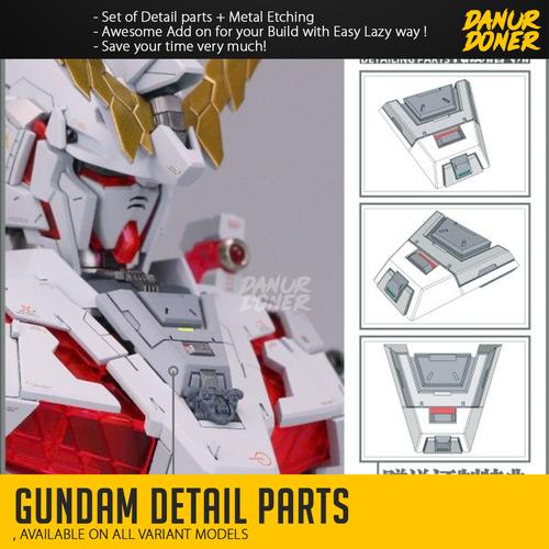 Jual GUNDAM DETAIL PARTS - PG UNICORN / BANSHEE METAL ETCHING + MASKING ...