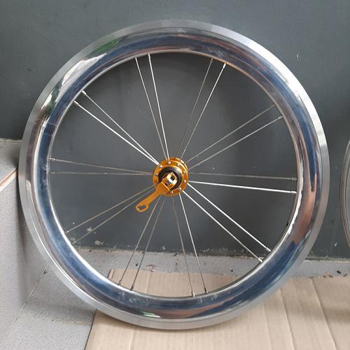 Jual jari jari spoke ruji 16 inch 349 sepeda lipat stainless silverock ...