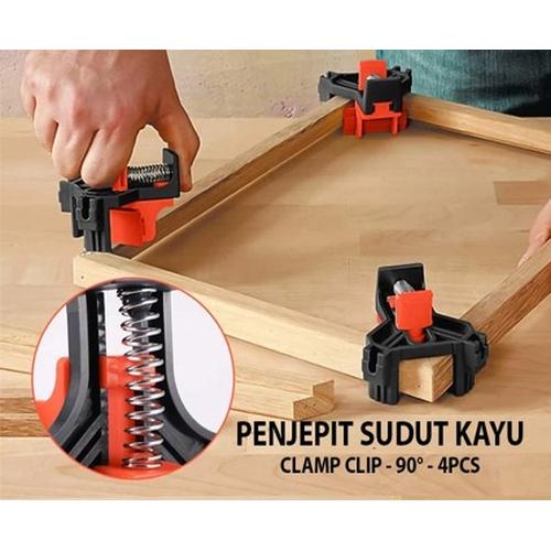 Jual Corner Clamp Sudut Klem Siku Clip 90 Derajat Kayu Woodworking ...