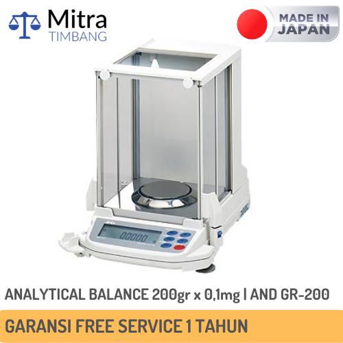 Jual TIMBANGAN LAB| AND GR-200 ANALYTICAL BALANCE 210gr X 0,1mg ...