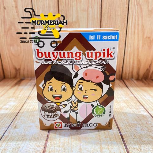 Jual Buyung Upik SUSU Box isi 11 sachet||Jamu Penambah Nafsu Makan Anak ...