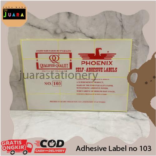 Jual Label Sticker Phoenix 103 / Label Undangan Label Nama Self ...