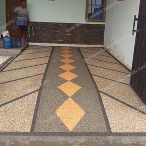 Jual pembuatan batu sikat motif kotak 09 - Kota Tangerang - kios bunga ...