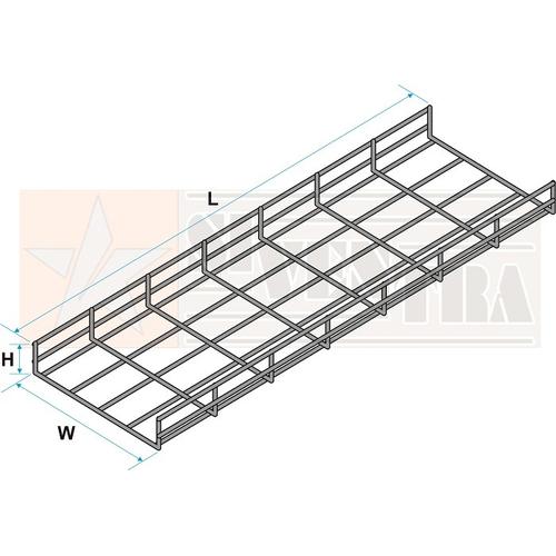 Jual Cable Tray Wiremesh/BRC/Kawat/Cage - W250xH50xL3000mm-Dia 5 mm - SS304 - Kab. Sidoarjo ...
